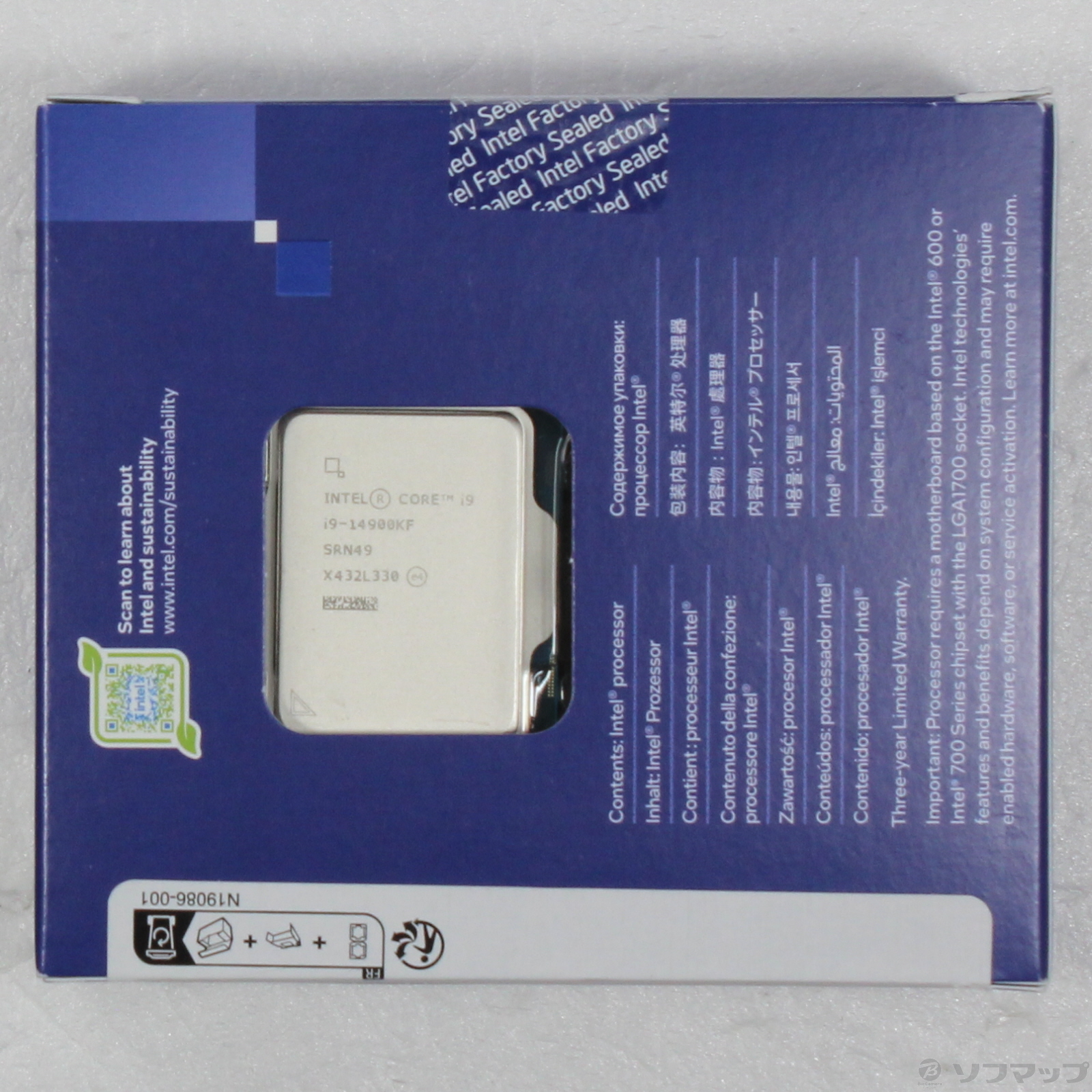 未使用品〕 未使用品 Core i9 14900KF 〔3.2GHz/LGA 1700〕|の 未使用品〕 未使用品 Core i9 14900KF 〔3.2GHz/LGA 1700〕|の