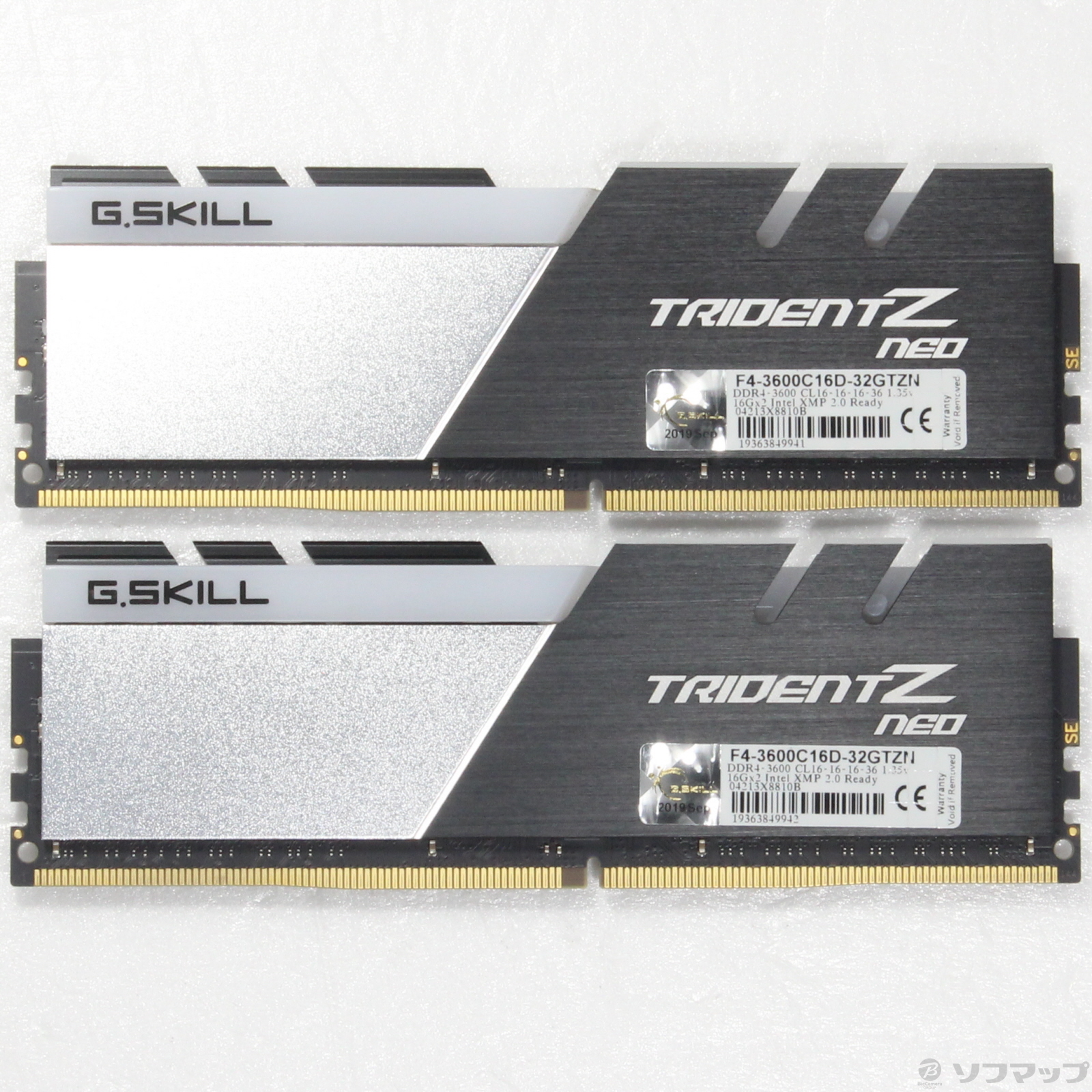 【中古】288P DDR4 PC4-28800 DDR4-3600 32GB 16GB×2枚組 [2133062403552] - リコレ ...
