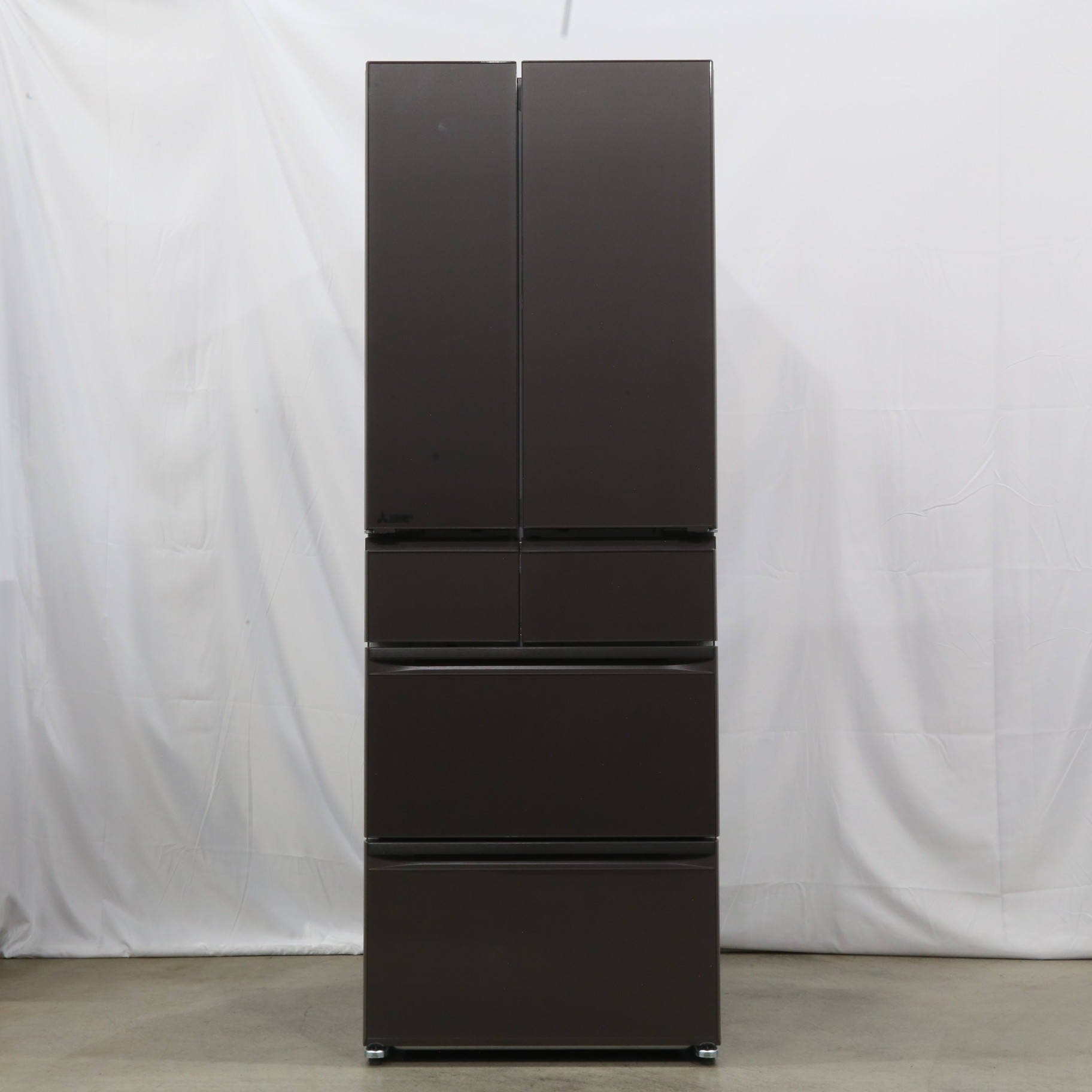 【中古】〔展示品〕 冷蔵庫 WZシリーズ グランドアンバーグレー MR-WZ55K-H [幅65cm ／547L ／6ドア ／観音開きタイプ ／2024年] [2133062444289 ...