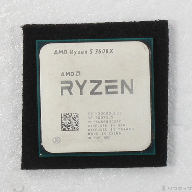 【中古】Ryzen 5 3600X 〔3.8GHz／SOCKET AM4〕 [2133062603167] - リコレ！|ビックカメラグループ ...
