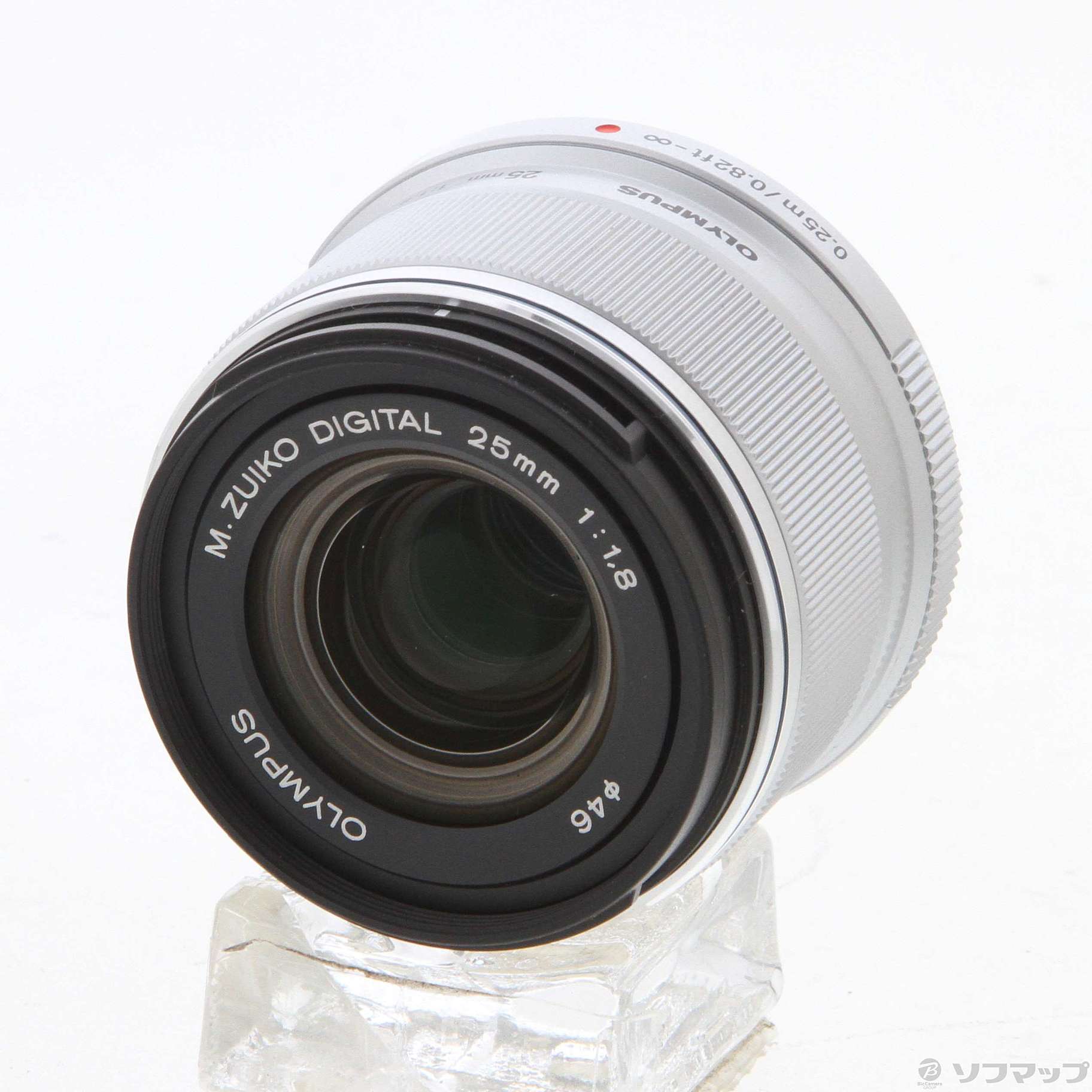 【中古】M.ZUIKO DIGITAL 25mm F1.8 (レンズ／シルバー) (μ4／3) [2133062626050] - リコレ！|ビックカメラグループ ソフマップの中古通販サイト