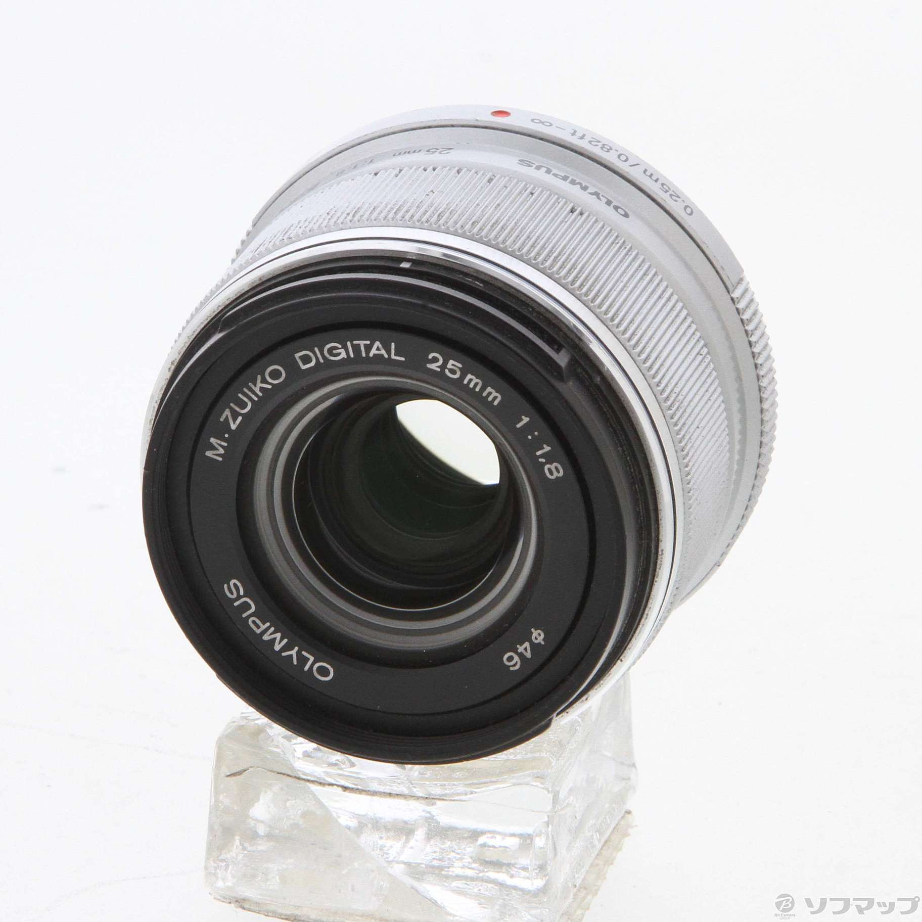 【中古】M.ZUIKO DIGITAL 25mm F1.8 (レンズ／シルバー) (μ4／3) [2133062626067] - リコレ！|ビックカメラグループ ソフマップの中古通販サイト