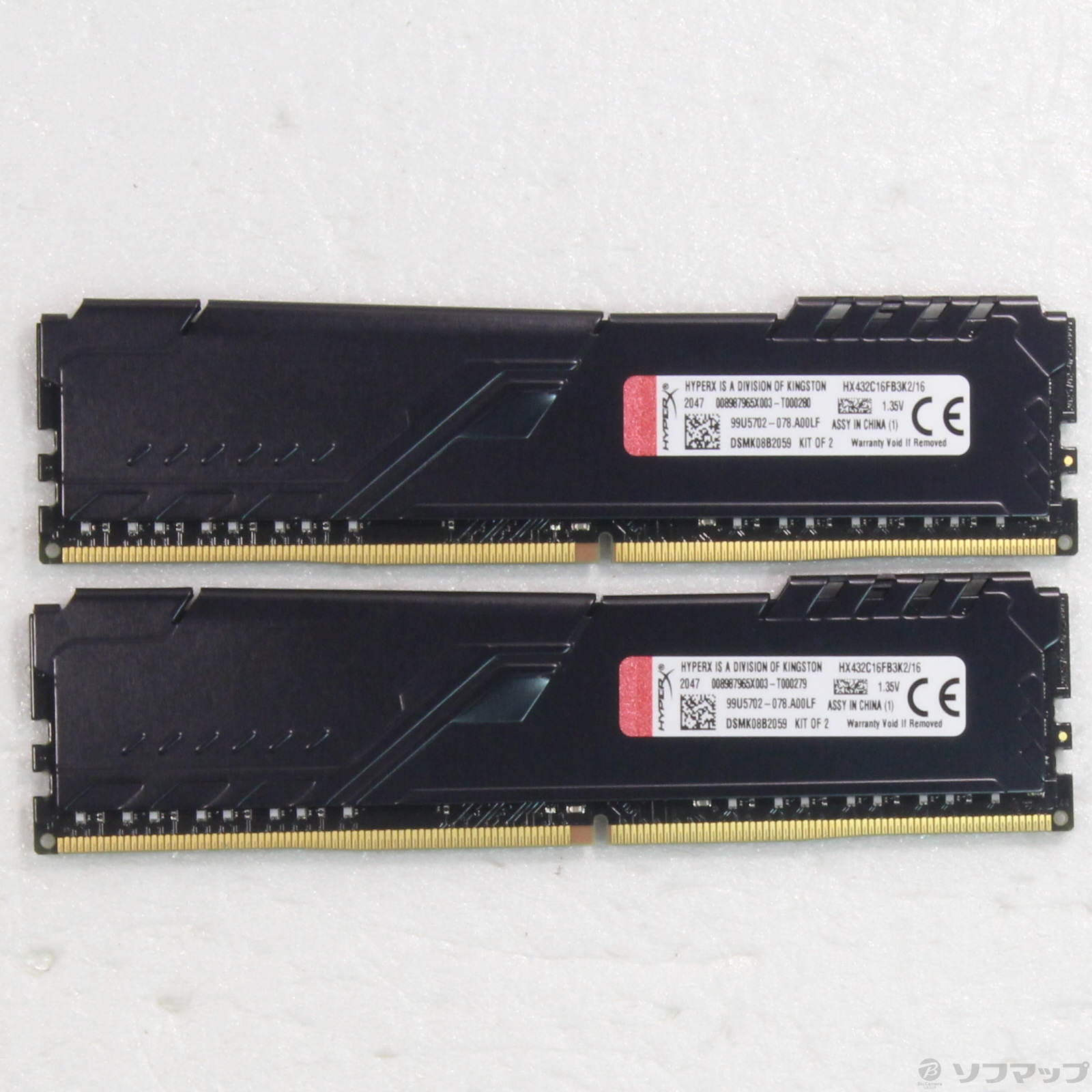 【中古】288P PC4-25600 DDR4-3200 16GB 8GB×2枚組 [2133063153159] - リコレ！|ビックカメラ ...