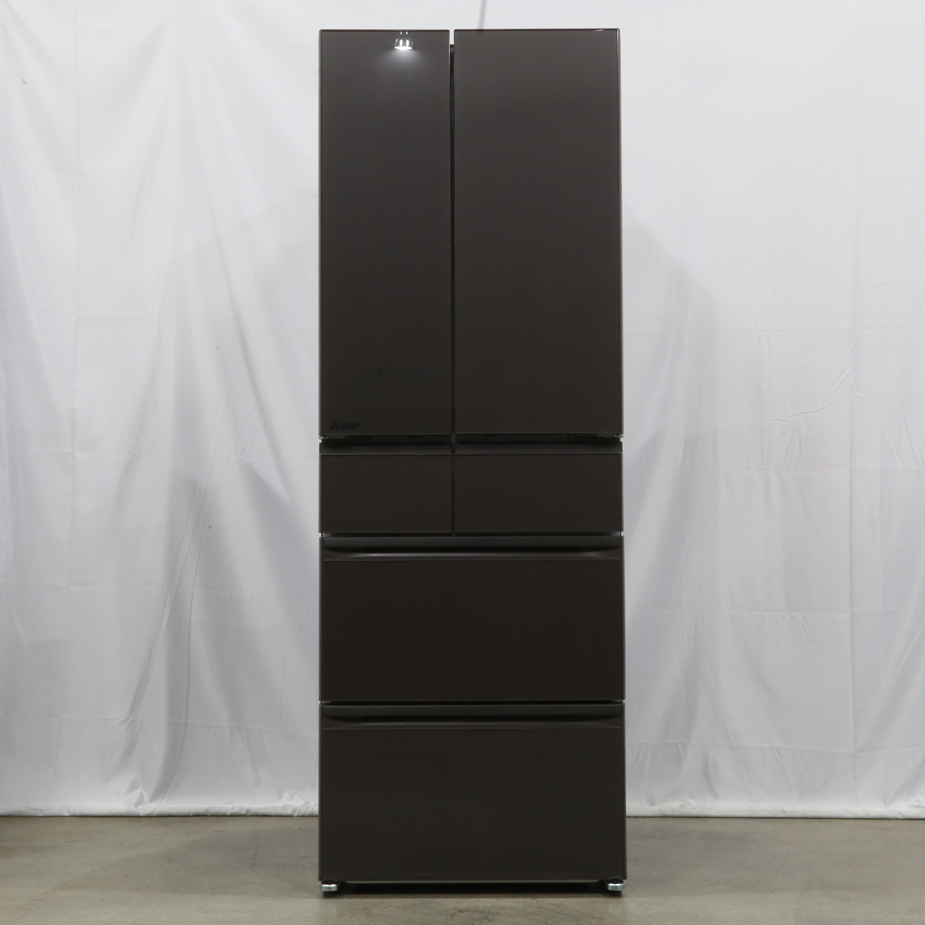 【中古】〔展示品〕 冷蔵庫 WZシリーズ グランドアンバーグレー MR-WZ55K-H [幅65cm ／547L ／6ドア ／観音開きタイプ ／2024年] [2133063184740 ...