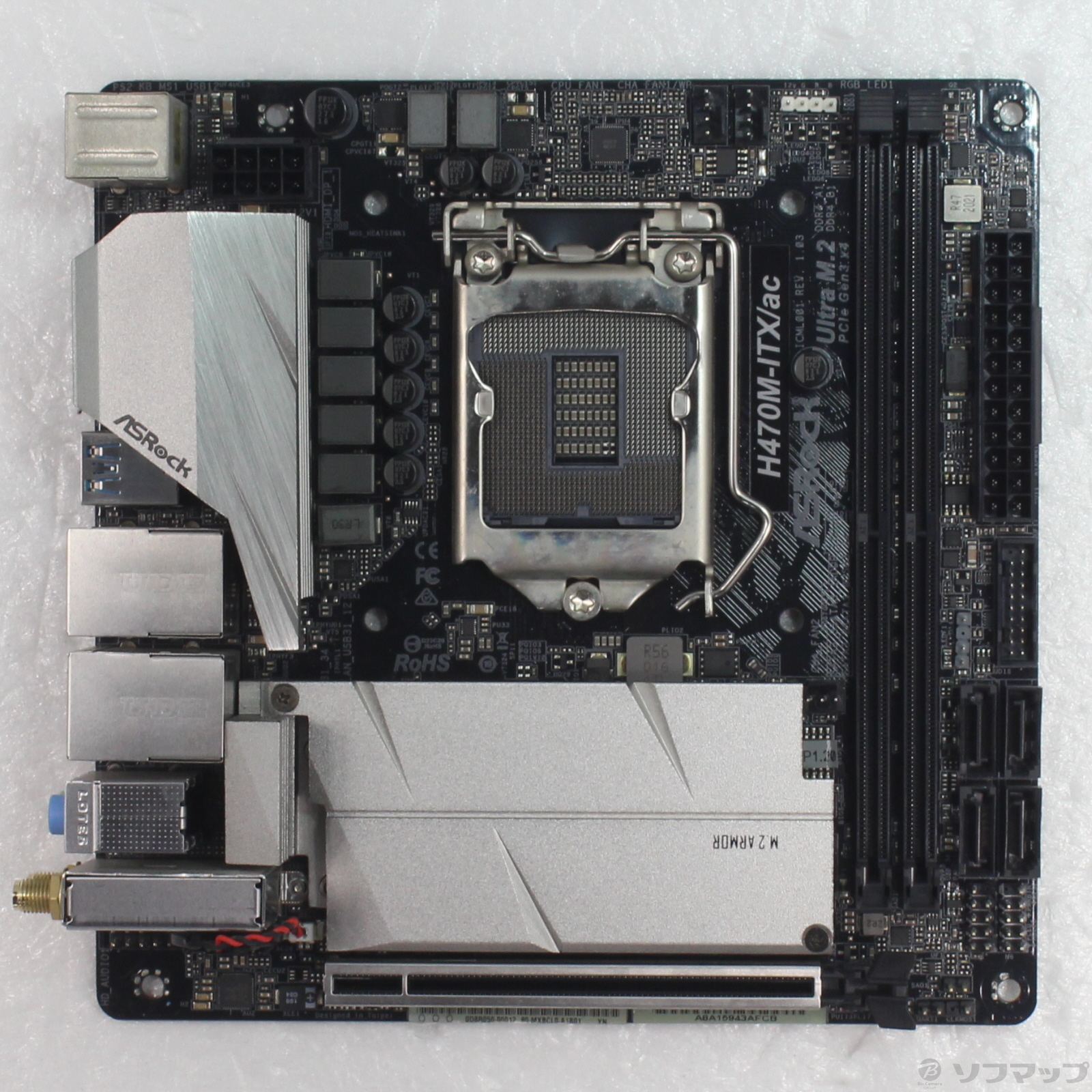 【中古】H470M-ITX／ac [2133063216885] - リコレ！|ビックカメラグループ ソフマップの中古通販サイト