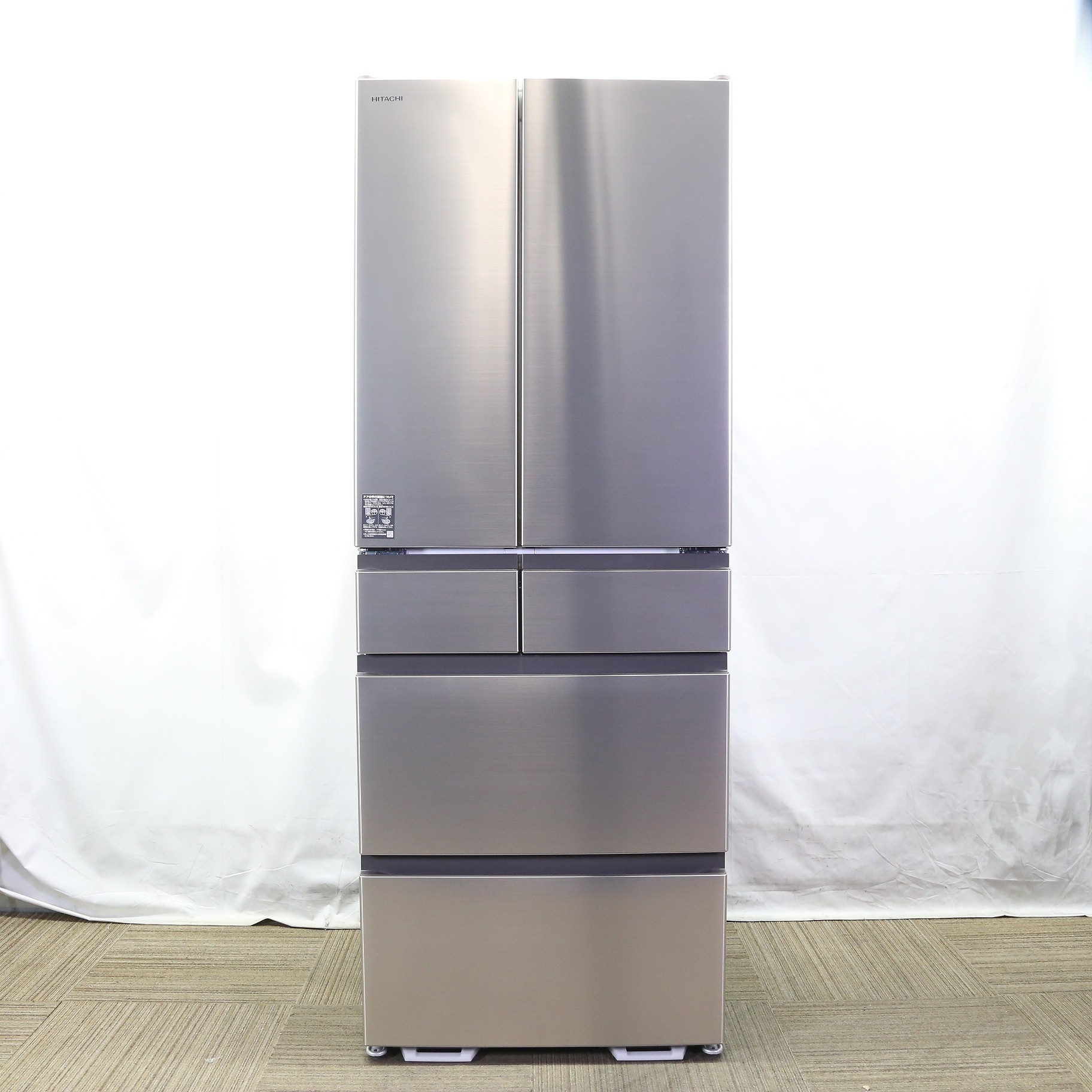 【中古】〔展示品〕 冷蔵庫 HWタイプ ライトゴールド R-HW62V-N [幅68.5cm ／617L ／6ドア ／観音開きタイプ ／2024年] [2133063271471] - リコレ ...