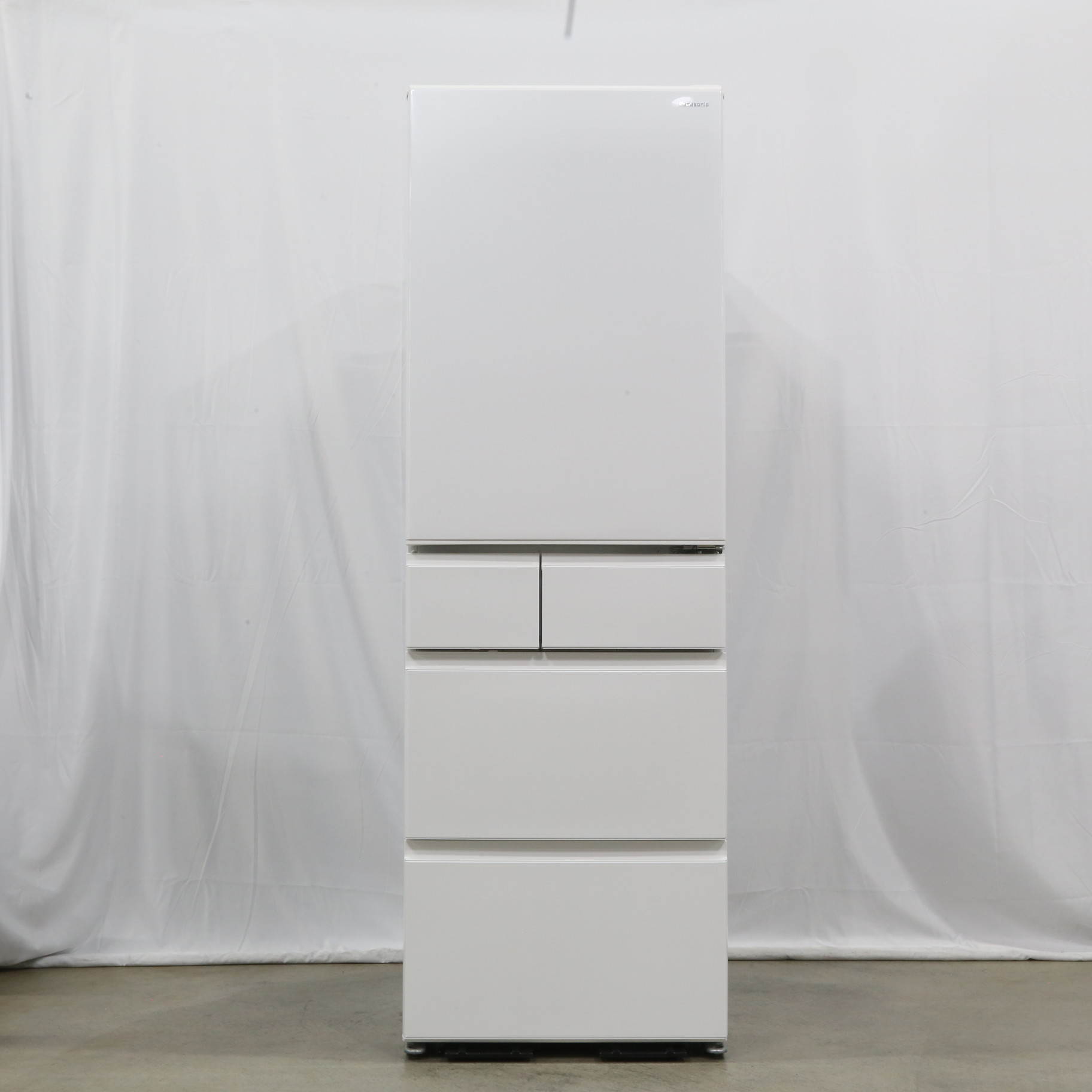 【中古】〔展示品〕 冷蔵庫 EXタイプ ハーモニーホワイト NR-E41EX1-W [幅60cm ／406L ／5ドア ／右開きタイプ ／2024年] [2133063590213] - リ ...