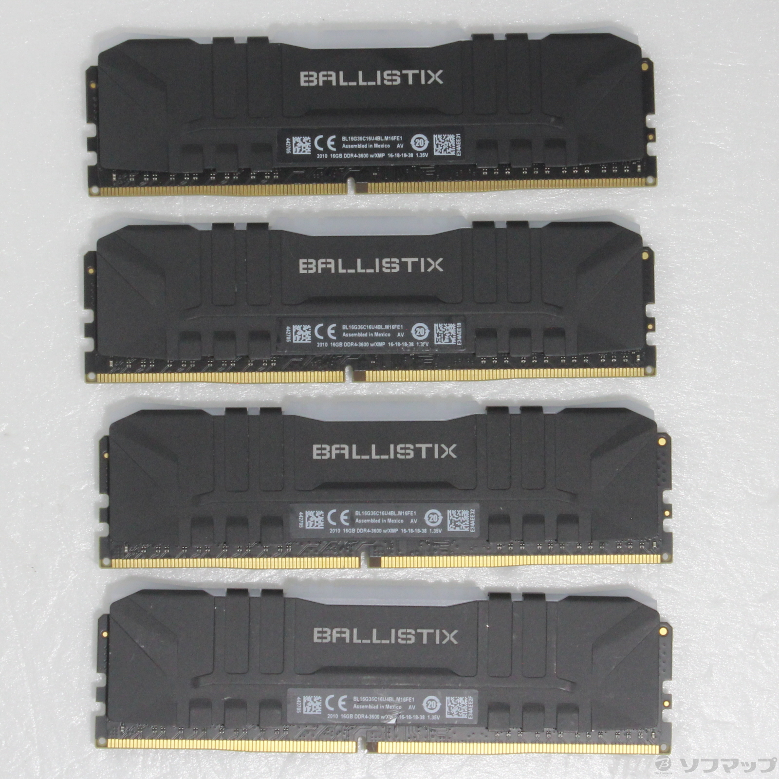 【中古】288P DDR4 PC4-28800 DDR4-3600 64GB 16GB×4枚組 [2133063598349] - リコレ ...
