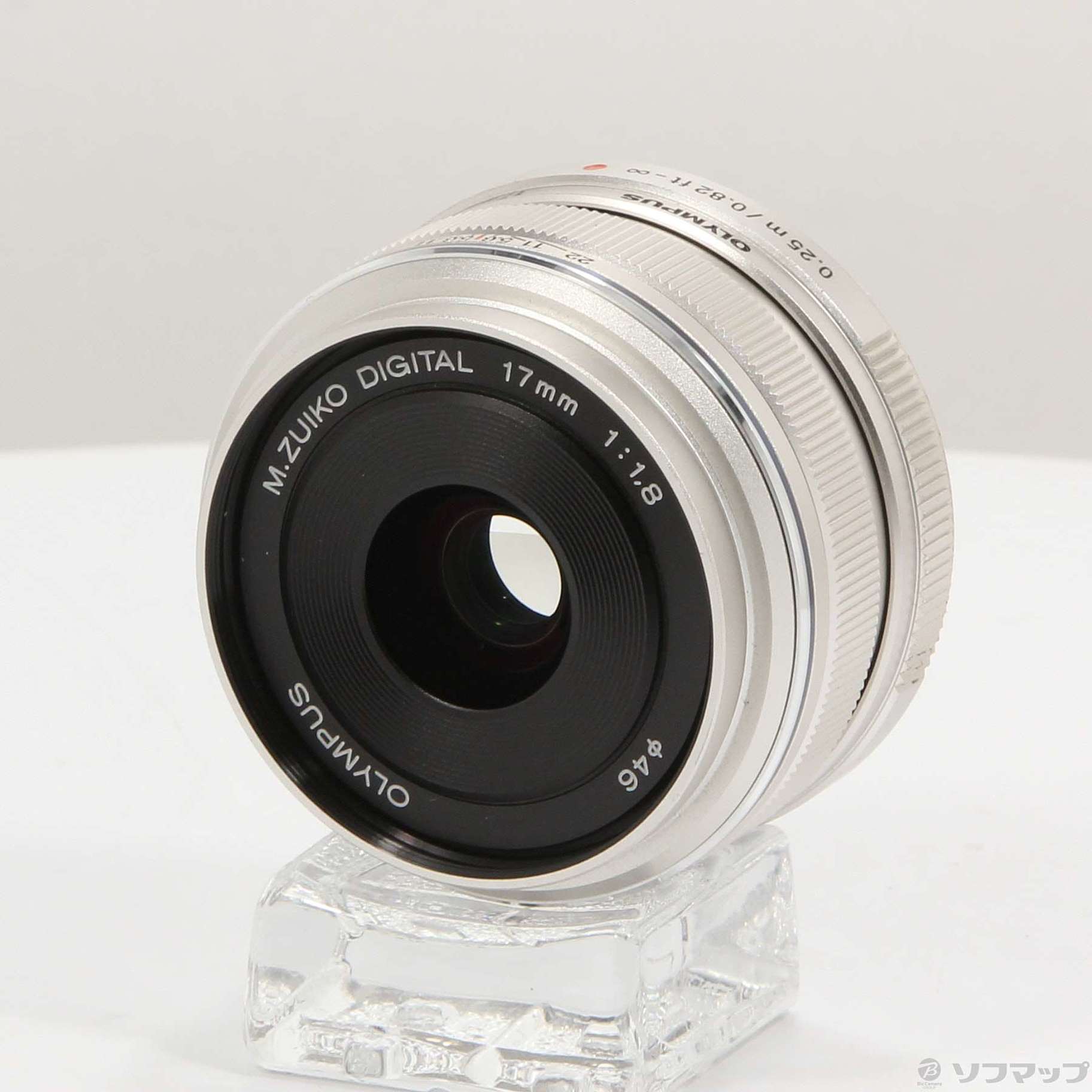 【中古】〔展示品〕 M.ZUIKO DIGITAL 17mm F1.8 シルバー μ4／3 [2133063756640] - リコレ！|ビックカメラグループ ソフマップの中古通販サイト