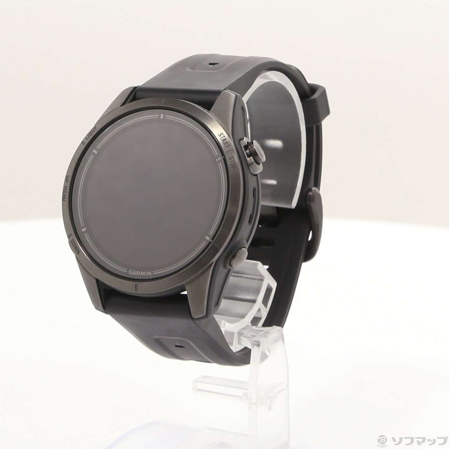【中古】〔展示品〕 epix Pro (Gen2) 42mm Sapphire Ti CarbonGray DLC ／ Black ...