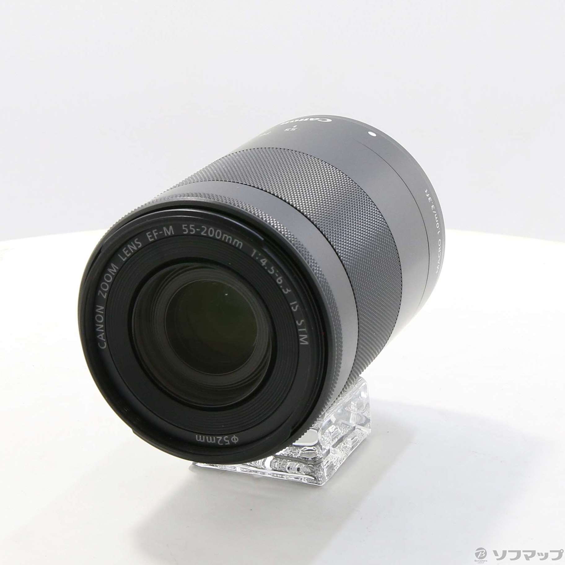 【中古】EF-M 55-200mm F4.5-6.3 IS STM グラファイト [2133064646810] - リコレ！|ビックカメラグループ ソフマップの中古通販サイト