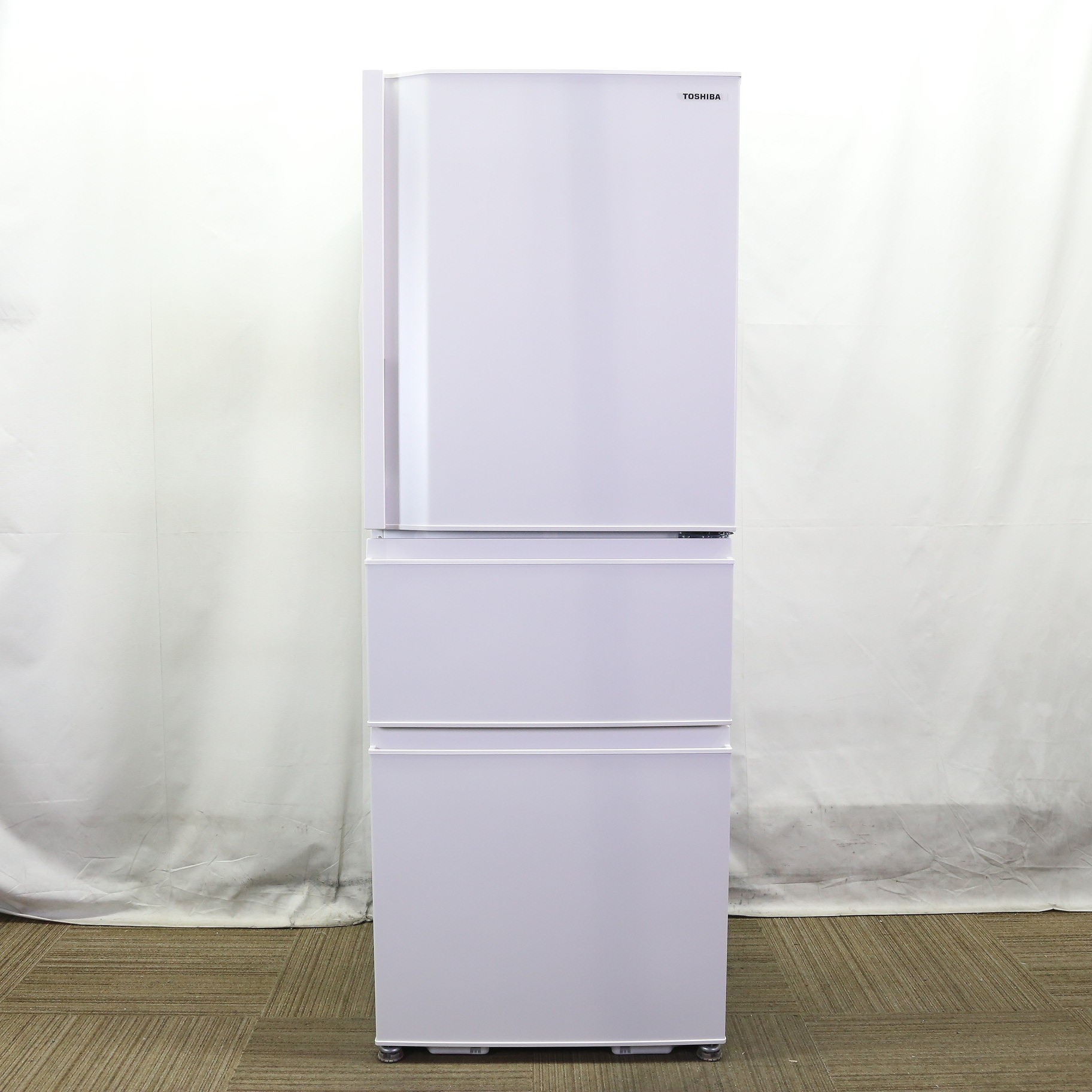 【中古】〔展示品〕 冷蔵庫 VEGETA（ベジータ）SCシリーズ マットホワイト GR-W33SC-WU [幅60cm ／326L ／3ドア ／右開きタイプ ／2024年 ...