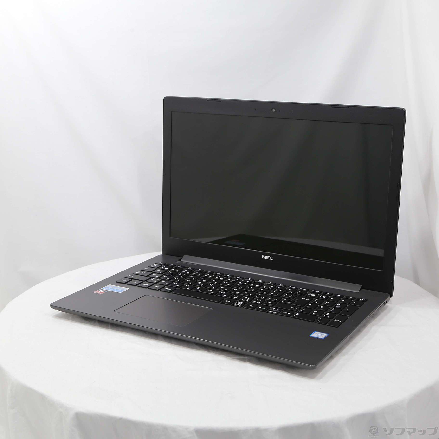 【中古】LaVie Note Standard NS700／KAB PC-NS700KAB カームブラック 〔Windows 10〕 [Core-i7-8550U (1.8GHz)／8GB ...