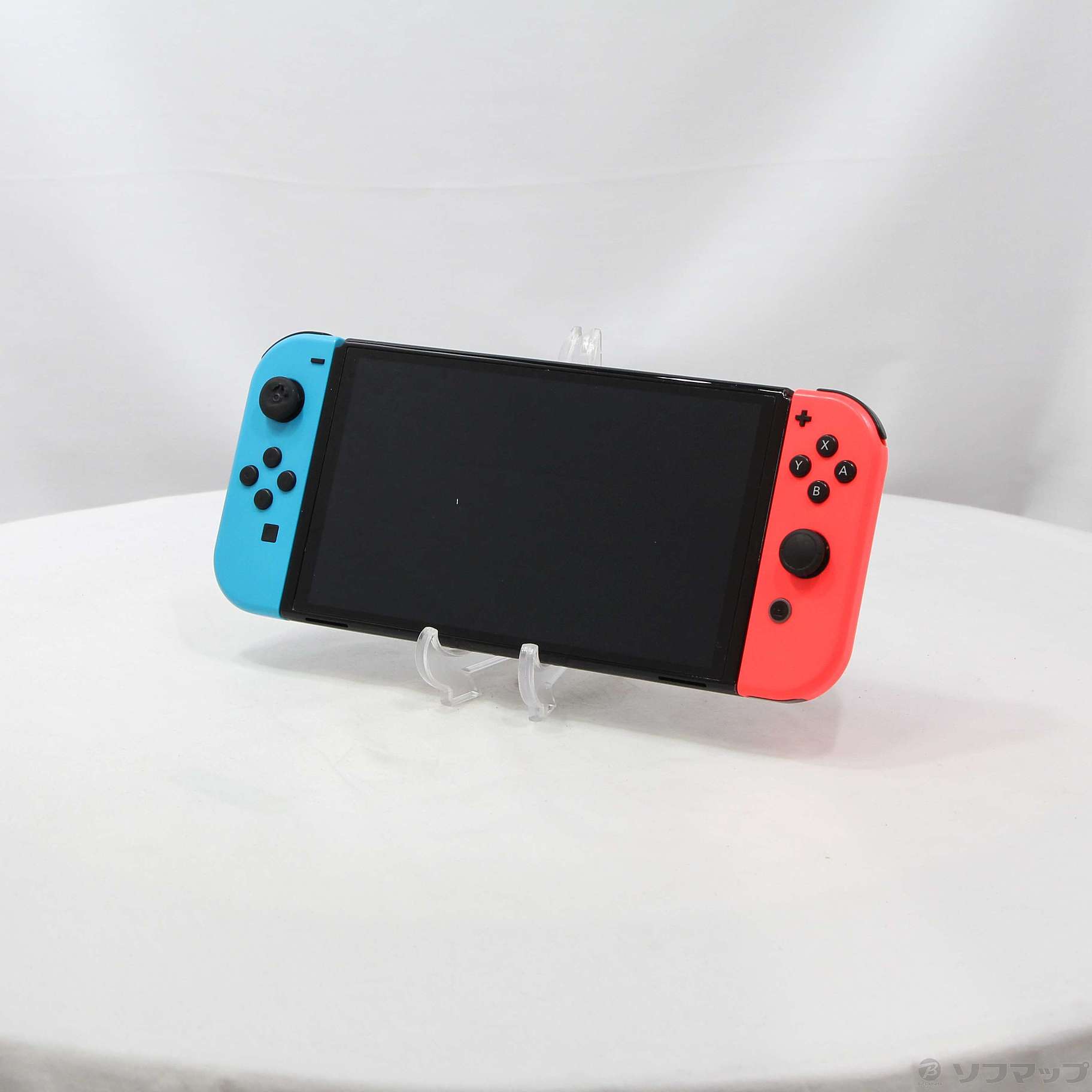 【中古】Nintendo Switch 有機ELモデル Joy-Con(L) ネオンブルー／(R) ネオンレッド [2133065176538] - リコレ！|ビックカメラグループ ソフマップ ...