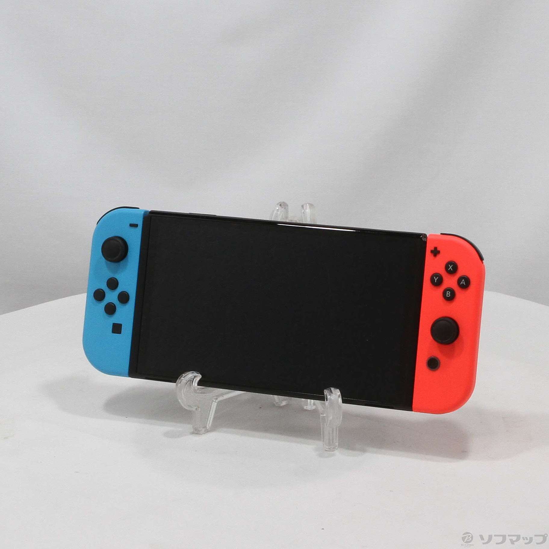 【中古】Nintendo Switch 有機ELモデル Joy-Con(L) ネオンブルー／(R) ネオンレッド [2133065211338] - リコレ！|ビックカメラグループ ソフマップ ...