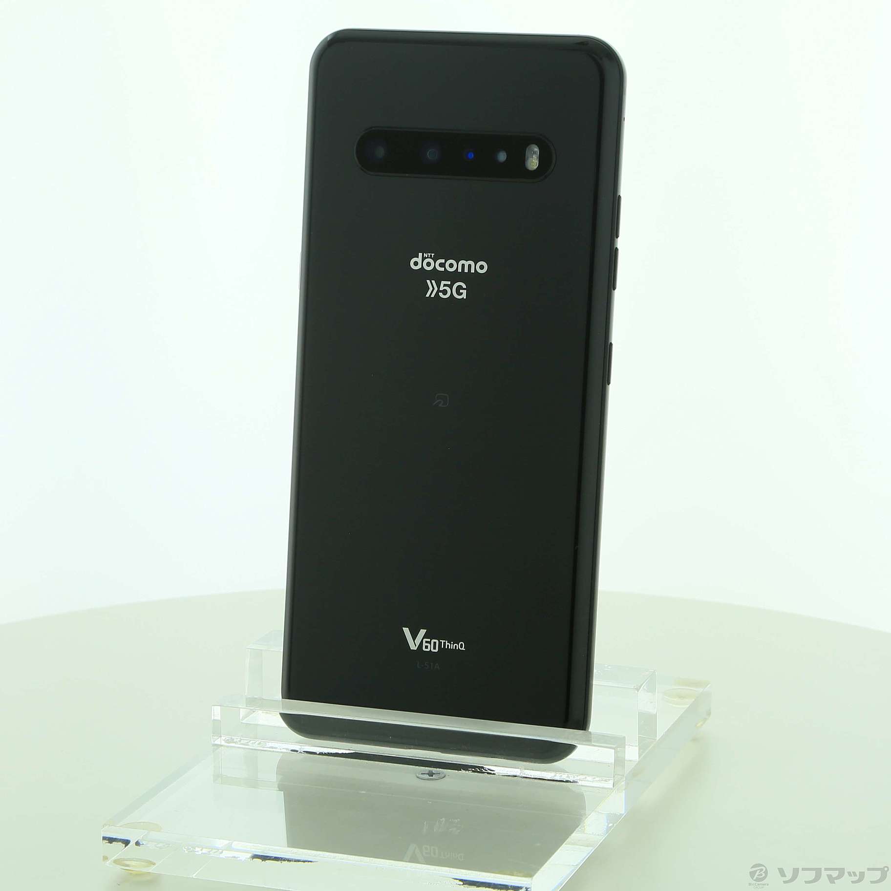 【中古】LG V60 ThinQ 5G 128GB ザ ブラック L-51A docomoロック解除SIMフリー [2133065759151 ...