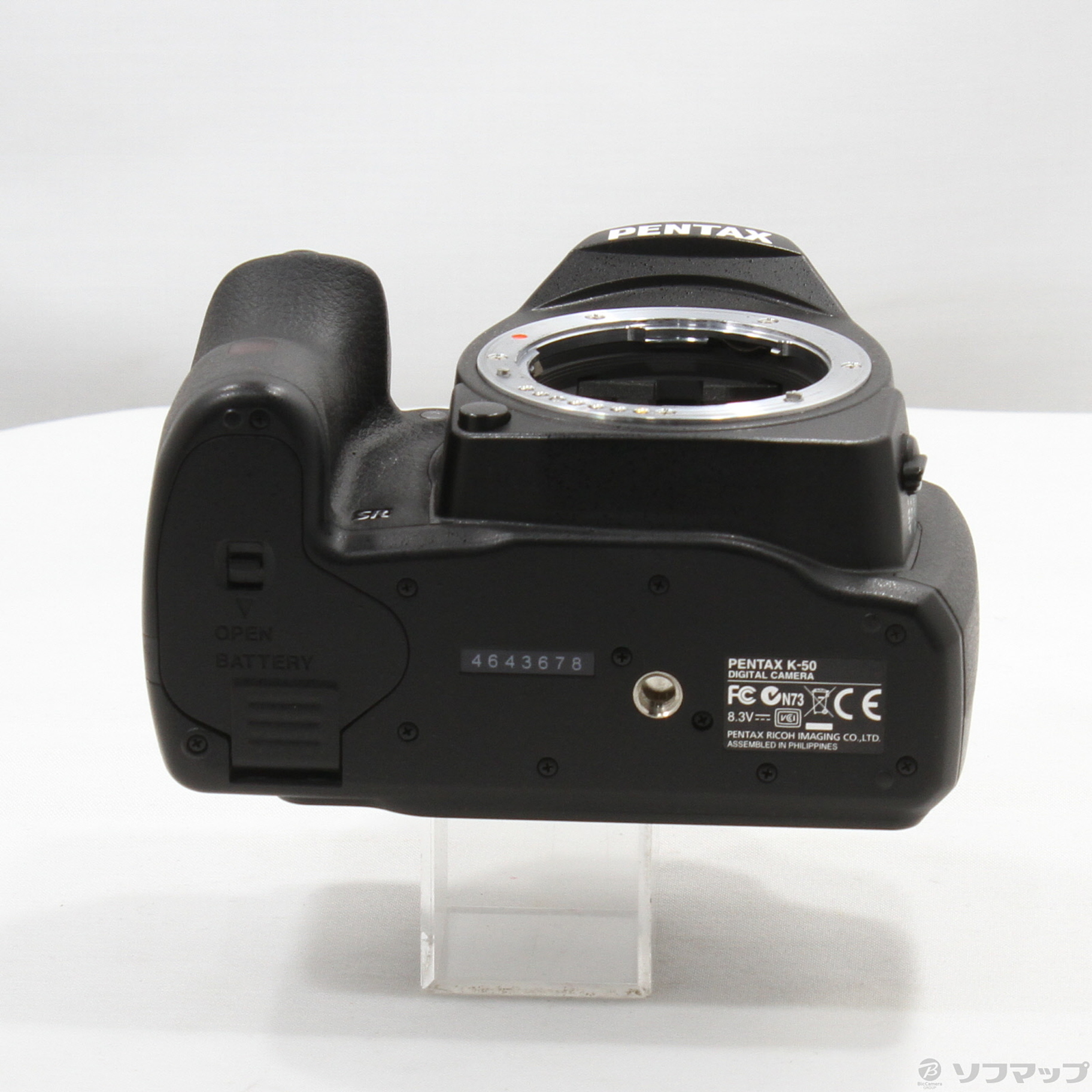 【中古】K-50 18-135WRキット ブラック [2133065821803] - リコレ！|ビックカメラグループ ソフマップの中古通販サイト