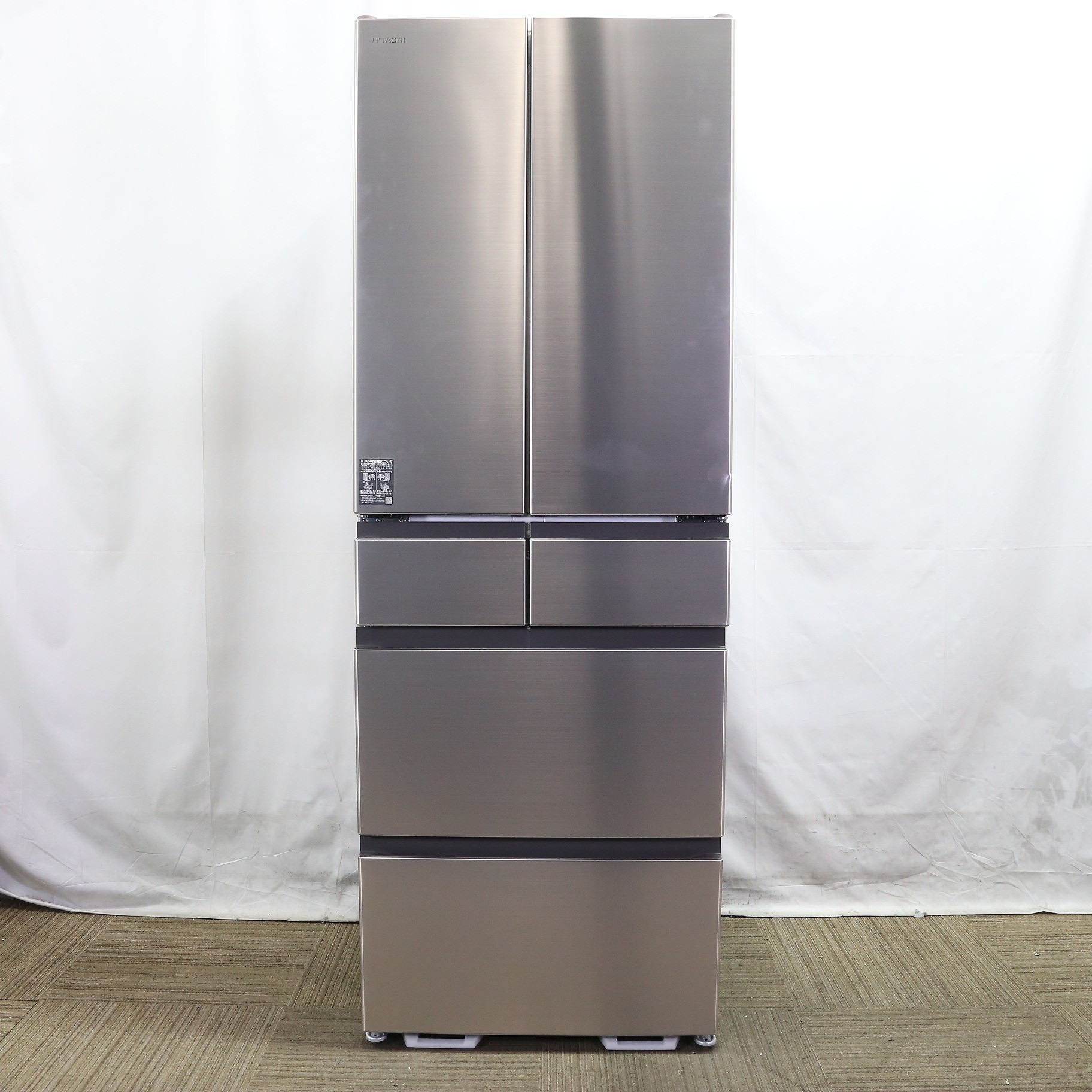 【中古】〔展示品〕 冷蔵庫 HWタイプ ライトゴールド R-HW49V-N [幅65cm ／485L ／6ドア ／観音開きタイプ ／2024年] [2133065957274] - リコレ ...