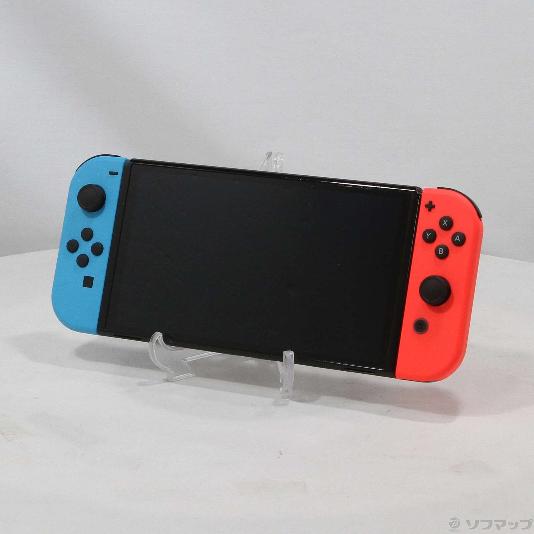 【中古】Nintendo Switch 有機ELモデル Joy-Con(L) ネオンブルー／(R) ネオンレッド [2133066178692] - リコレ！|ビックカメラグループ ソフマップ ...