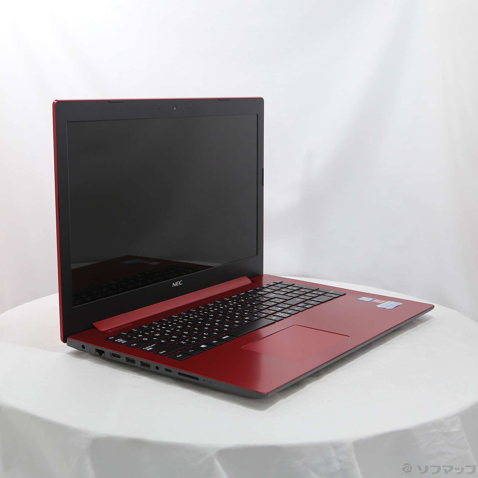 【中古】LaVie Note Standard NS700／MAR PC-NS700MAR カームレッド 〔Windows 10〕 [Core ...