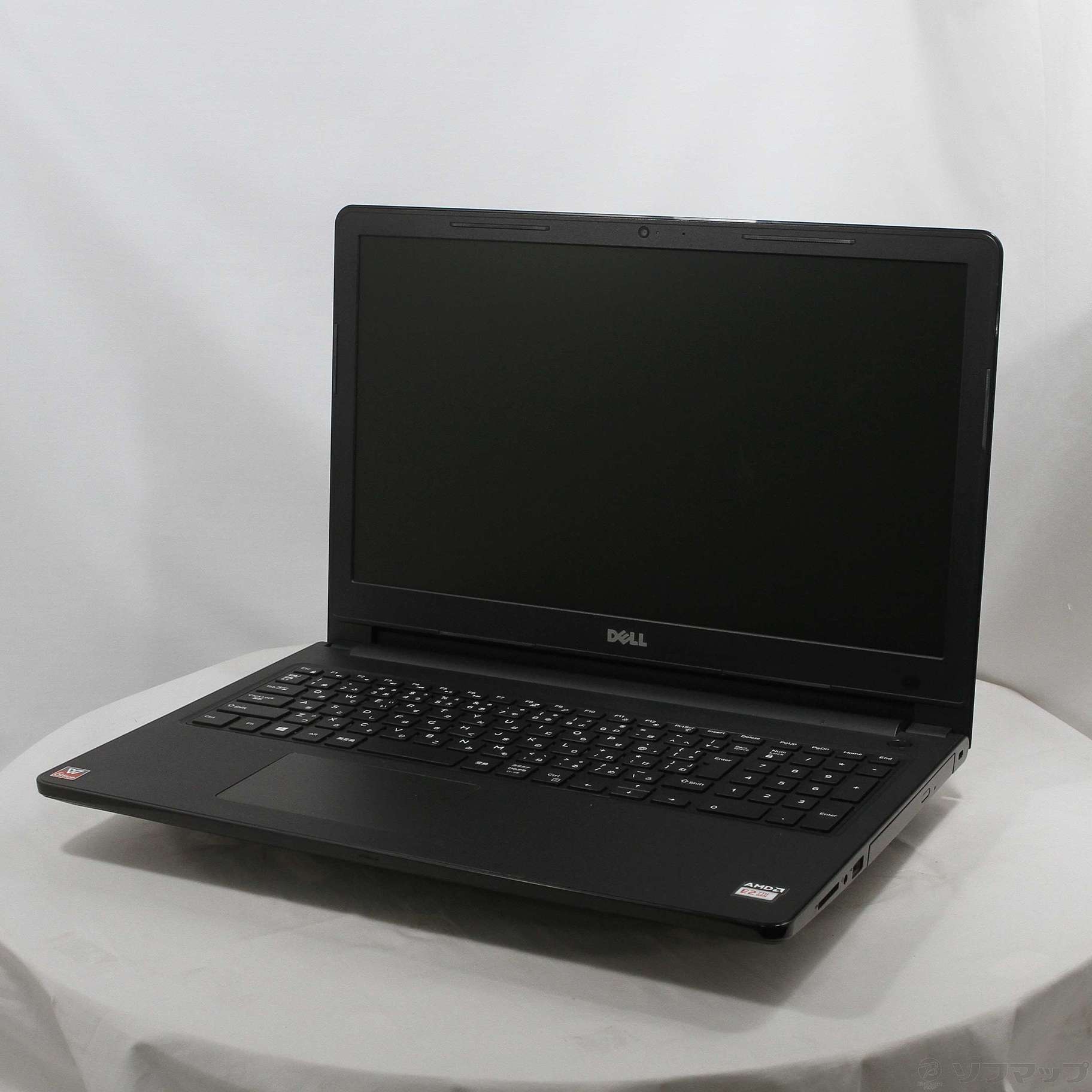 【中古】Inspiron 15 3565 〔Windows 10〕 [AMD E2-9000 APU (1.8GHz)／4GB／HDD1TB ...