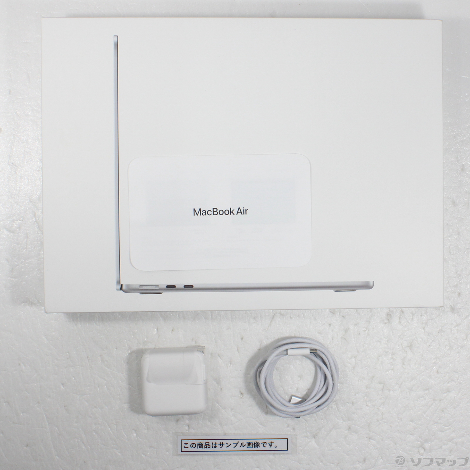 【中古】セール対象品 MacBook Air 13.6-inch Late-2024 MC8H4J／A Apple M3 8コアCPU_8コア ...