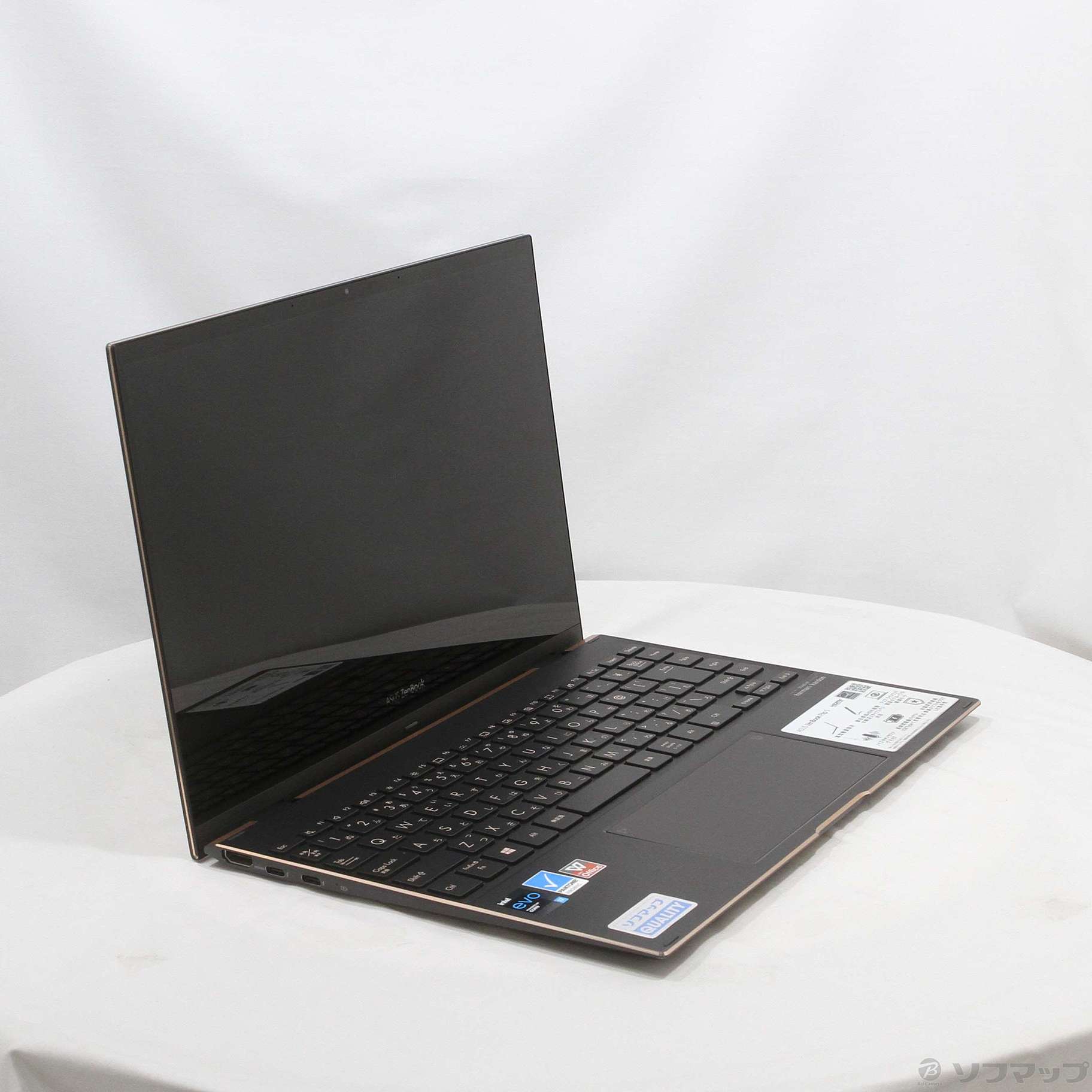 【中古】ZenBook Flip S UX371EA UX371EA-HR015TS ジェードブラック [2133067868394] - リ ...