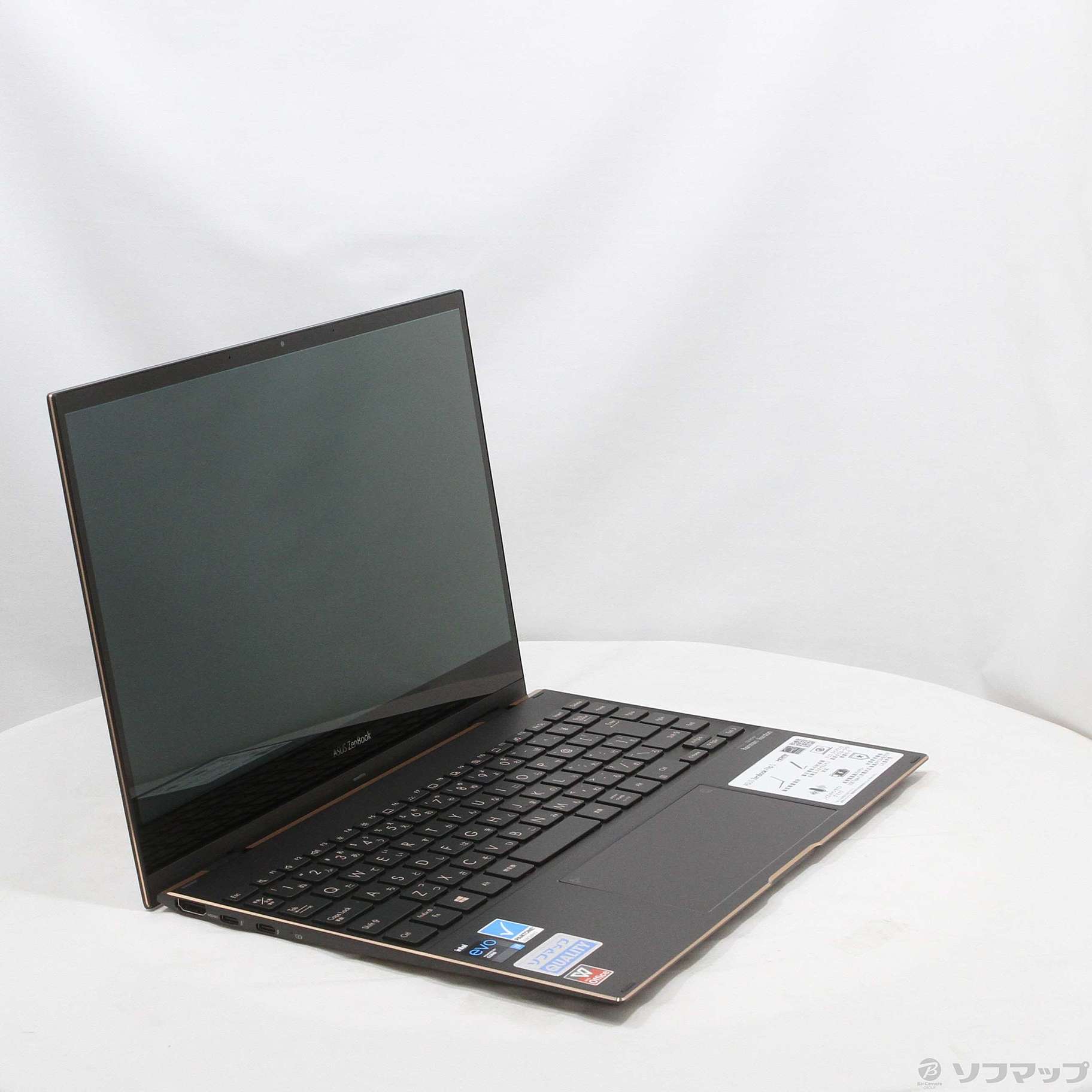 【中古】ZenBook Flip S UX371EA UX371EA-HL003TS ジェードブラック [2133068881590] - リ ...