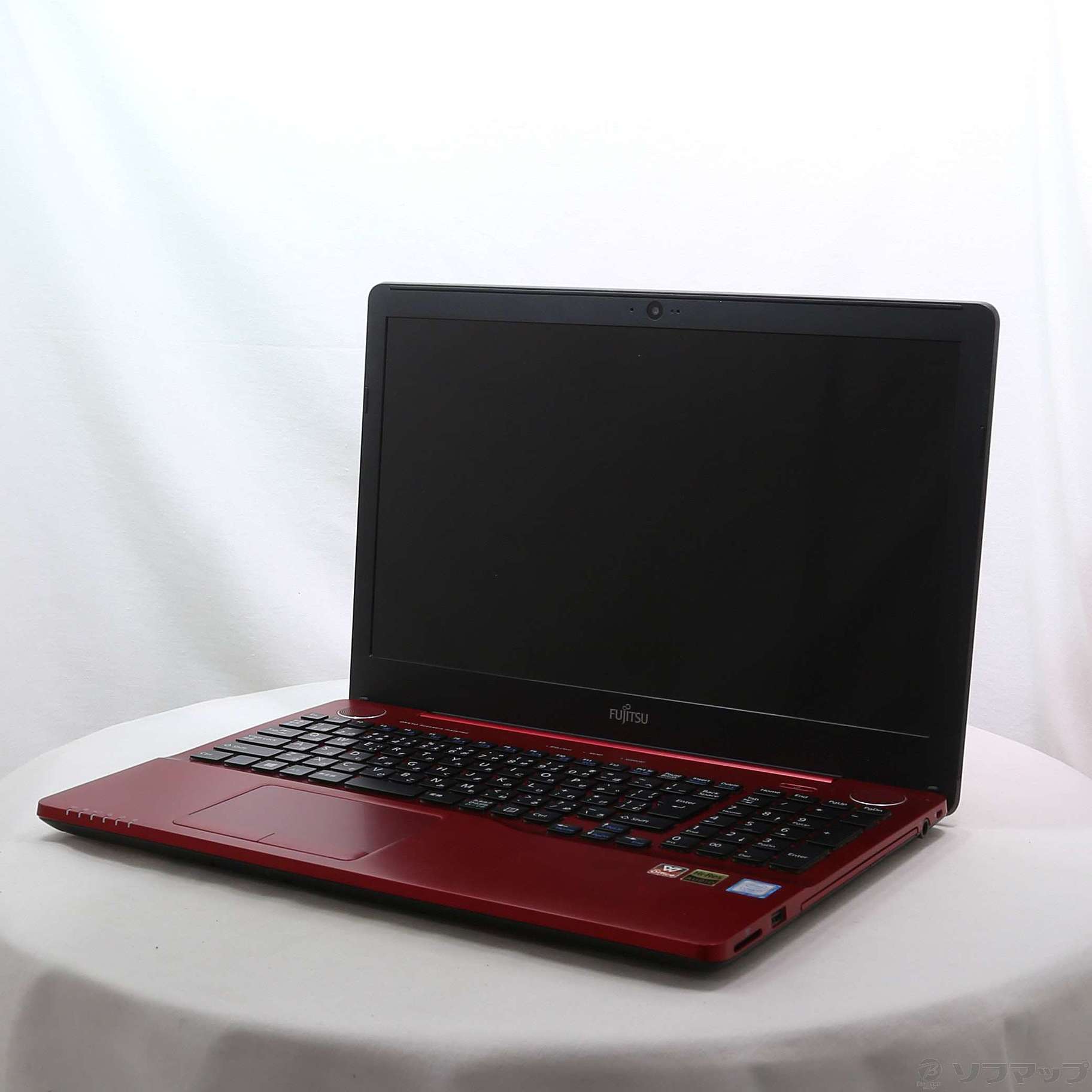 【中古】LIFEBOOK AH53／B2 FMVA53B2R ルビーレッド 〔Windows 10〕 [Core-i7-7700HQ (2 ...