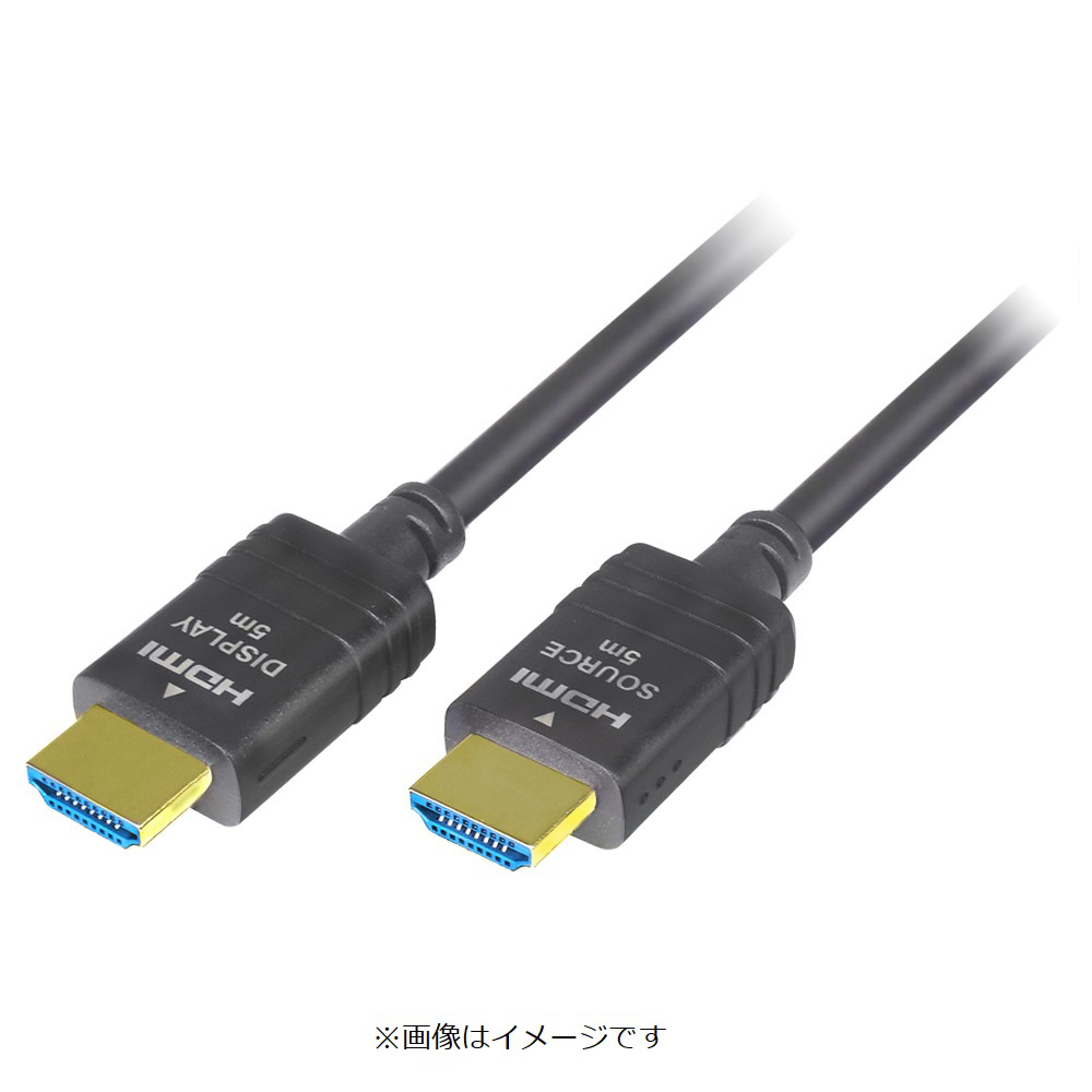 50m 光ファイバHDMIケーブル ブラック HDM50P-A6 [50m /HDMI⇔HDMI]｜の通販はソフマップ[sofmap]