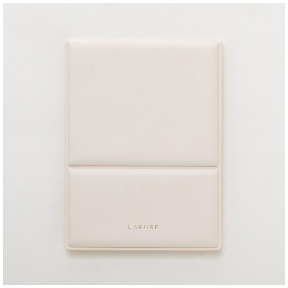 ナピュア フォールディングミラー ポケット付き（Sサイズ） クリームホワイト HF01P-WH｜の通販はソフマップ[sofmap]