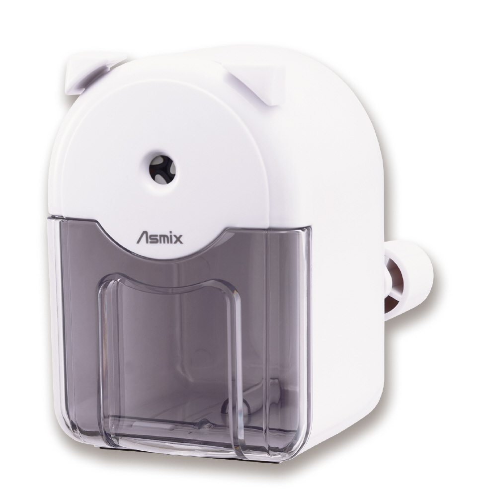 えんぴつけずりき Asmix ホワイト PS86W [手動タイプ]｜の通販はソフマップ[sofmap]