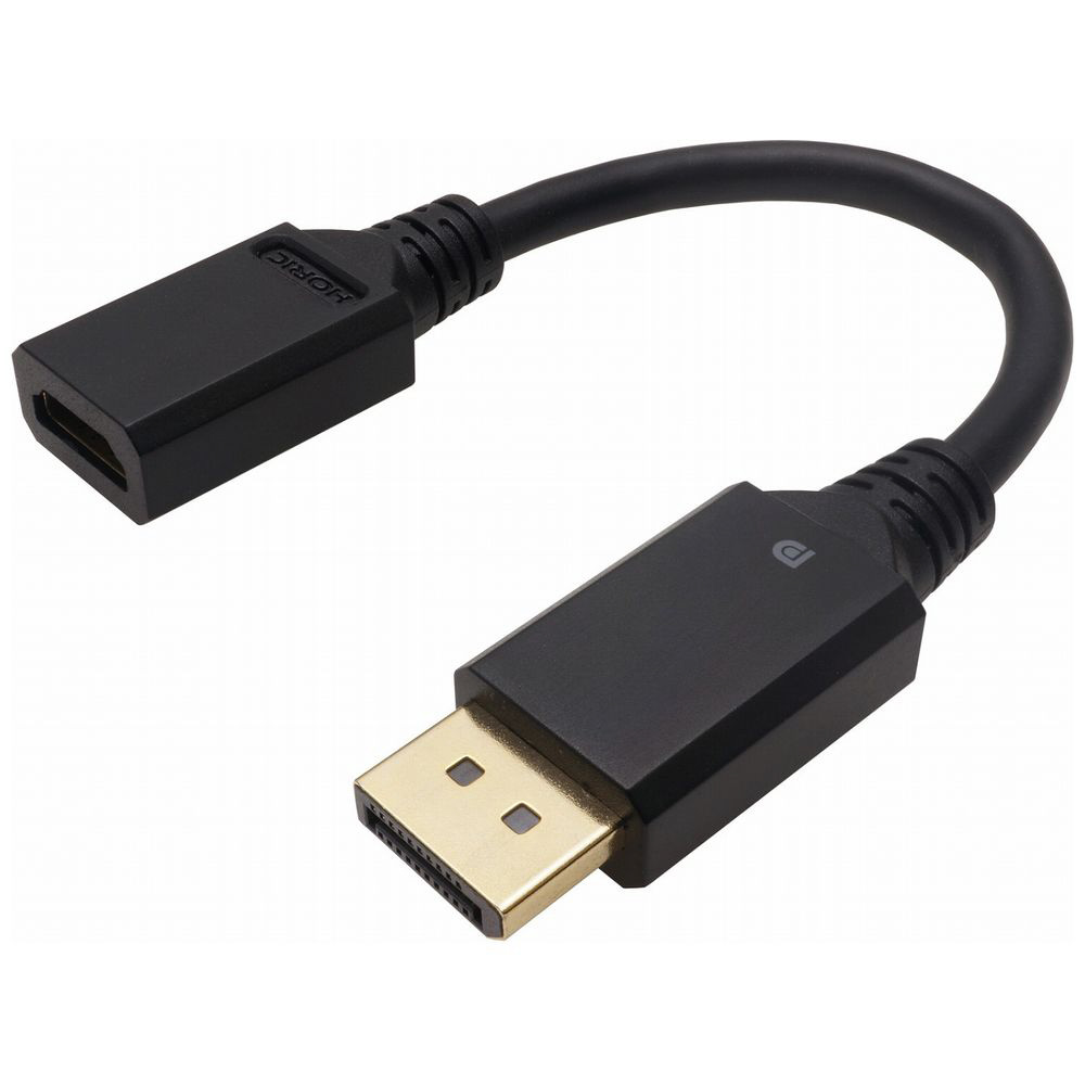 映像変換アダプタ [DisplayPort オス→メス HDMI] ブラック DPHAF-807BB [HDMI⇔DisplayPort /0.1m]｜の通販はソフマップ[sofmap]