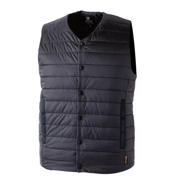 ノーカラー中綿インナーベスト サイズ：4L ブラック 700002-BK-4L｜の通販はソフマップ[sofmap]