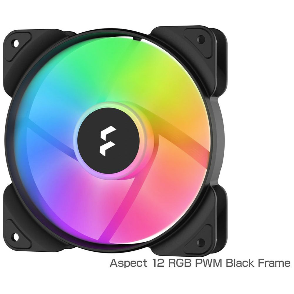 ケースファン Aspect 12 RGB PWM Black Frame ブラック FD-F-AS1-1205 [120mm /2000RPM]｜の通販はソフマップ[sofmap]
