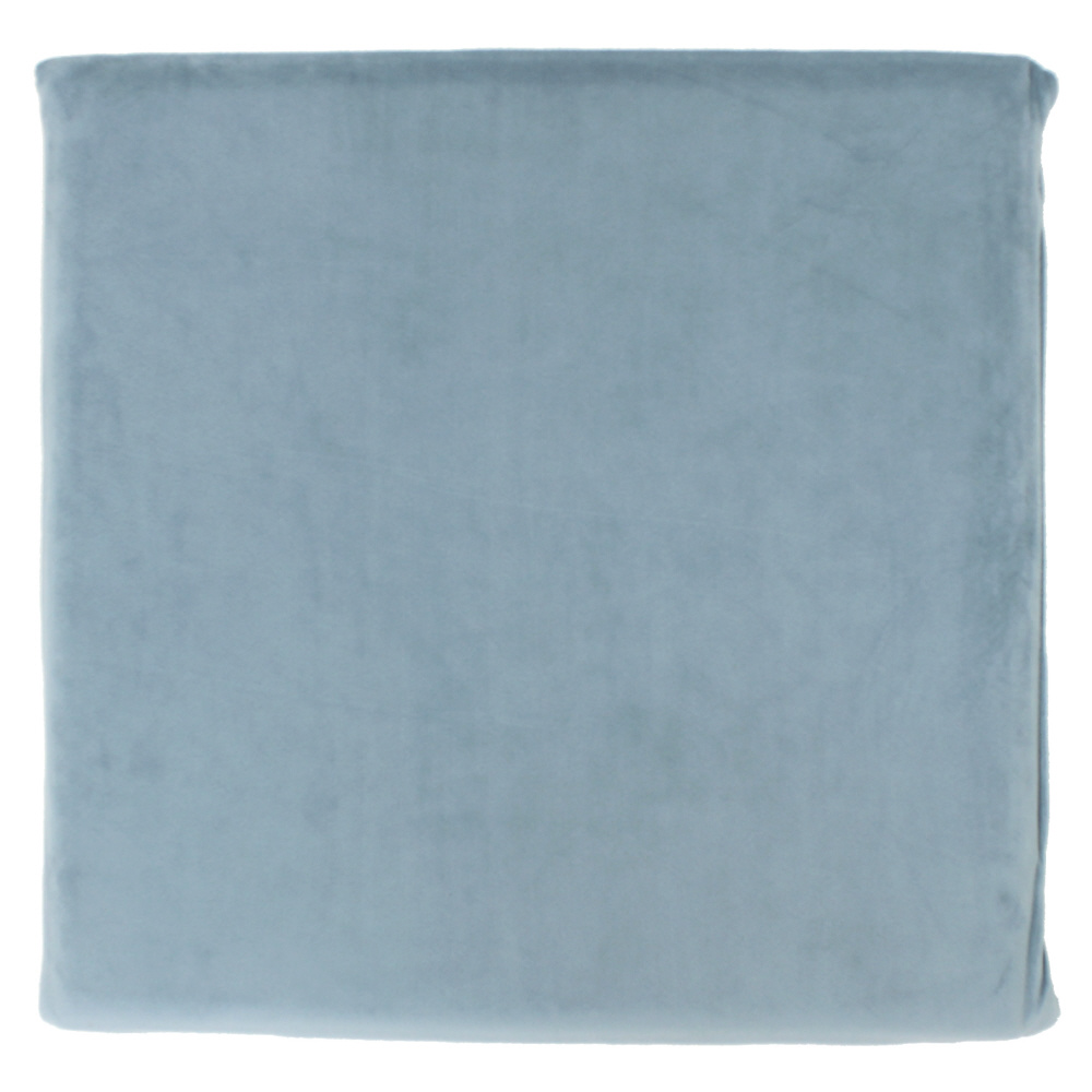 メリーナイト もちとろん もちもちタッチ 低反発 シートクッション 約43×43cm インディゴブルー ブルー｜の通販はソフマップ[sofmap]