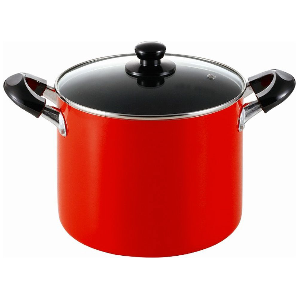 オンリーワン・ステージ ふっ素ガラス蓋付寸胴鍋 21cm ガス火専用 HB-6146｜の通販はソフマップ[sofmap]