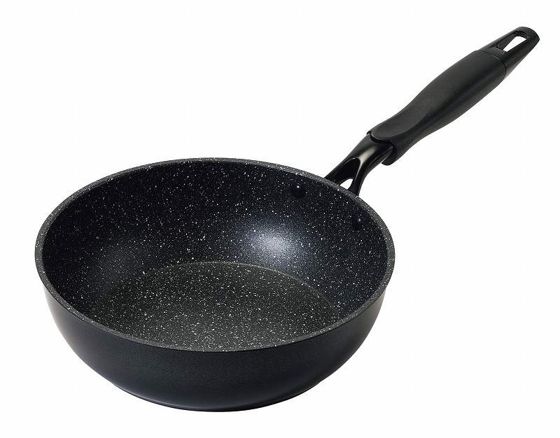 マーブルファン 軽 テフロン加工IH対応深型フライパン22cm HC-0452 [IH対応]｜の通販はソフマップ[sofmap]