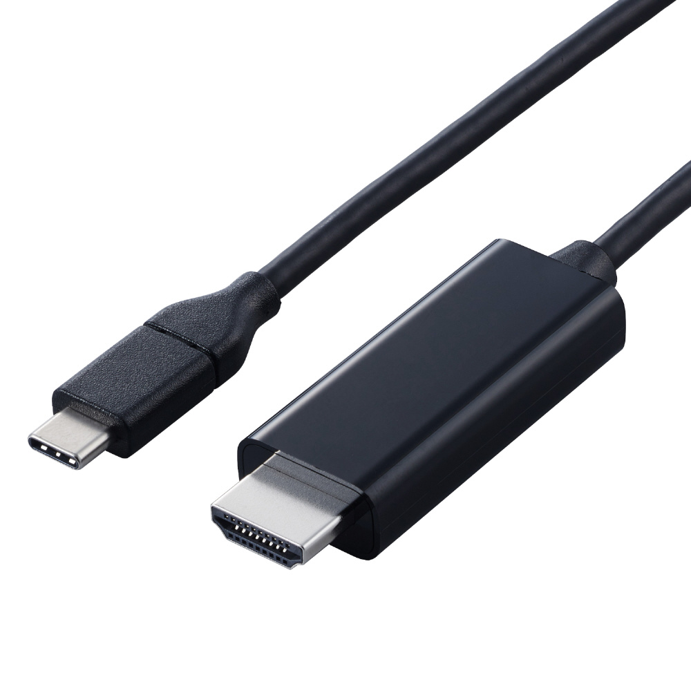 USB-C ⇔ HDMI ケーブル [映像 /5m /4K対応] Chrome/Android/iPadOS/iOS/Mac/Windows11対応 ブラック CAC-CHDMI50BK2｜の ...
