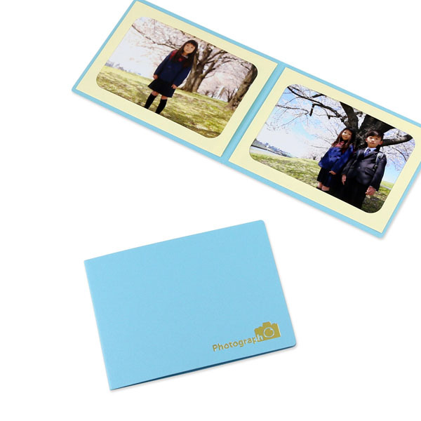 写真台紙 Photograph 2Lサイズ 2面ヨコ ブルー PHGH-2L2Y-BL｜の通販はソフマップ[sofmap]