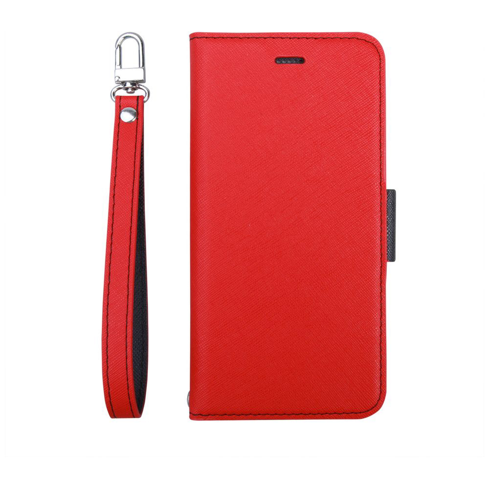 iPhone 8 Plus/7 Plus/6s Plus/6 Plus 手帳型ケース Corallo NU レッドブラック CR_I55CSPLNU_RD｜の通販はソフマップ[sofmap]