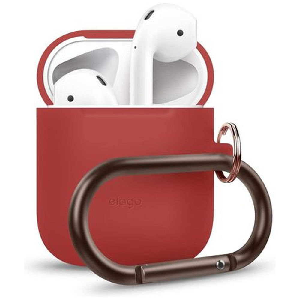 AIRPODS HANG CASE 2019 for AirPods (Red) EL_APDCSSCHD_RD｜の通販はソフマップ[sofmap]