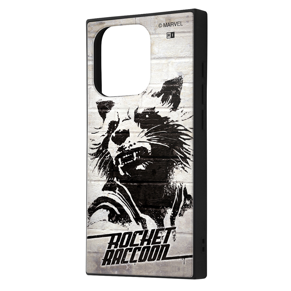 iPhone 15 Pro / マーベル / ハイブリッドケース KAKU / イングレム ロケット_モノクロ IQ-DMP42K3TB/GOG5｜の通販はソフマップ[sofmap]