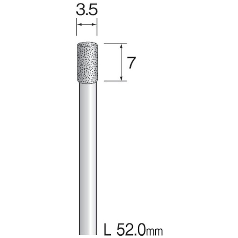 ミニモ 電着ダイヤモンドバー＃200 Φ3．5 AD2321｜の通販はソフマップ[sofmap]