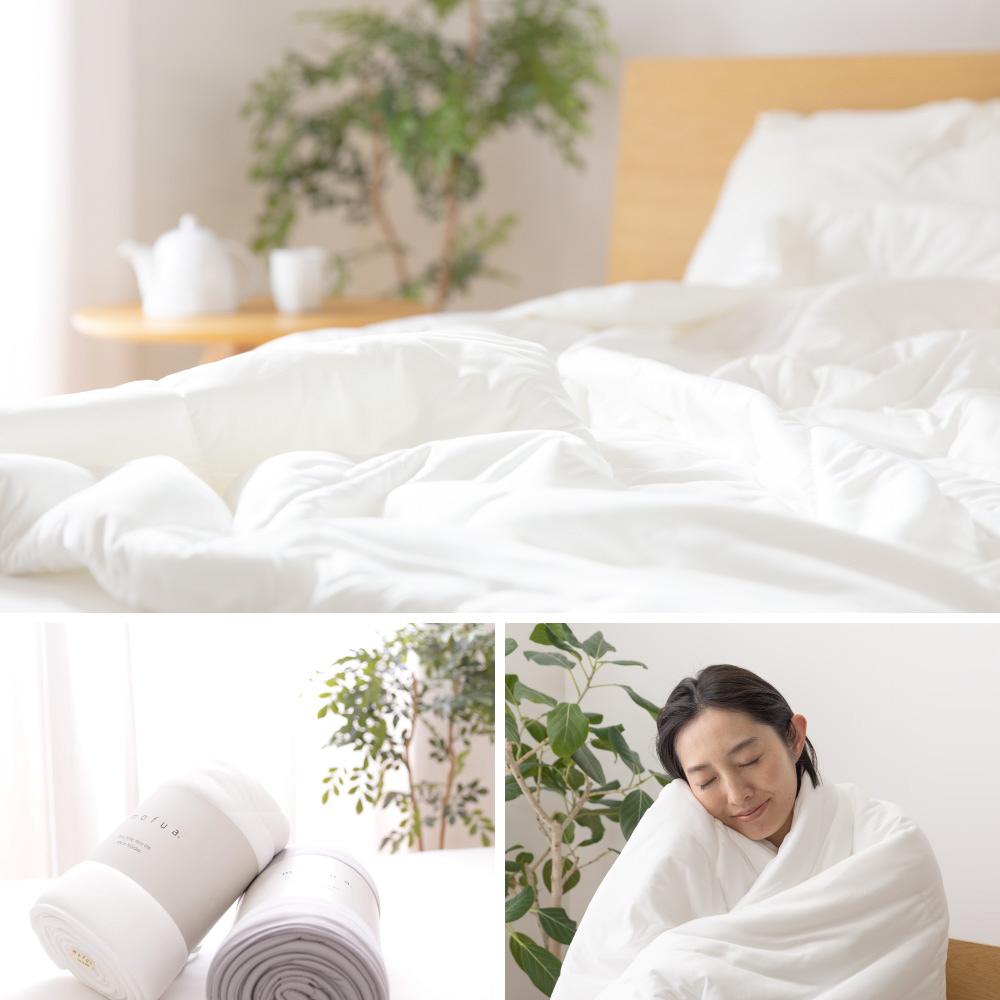 もみ殻枕 ワインレッド M（50＊35）