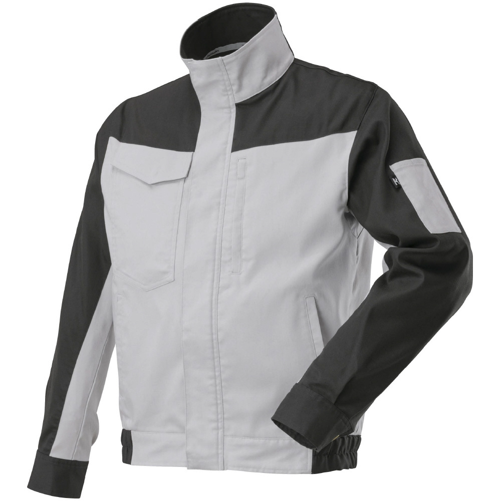 ワークジャケット（綿100%・通年向け） [ユニセックス] 2XL 73：チャコールグレー×ベイパーシルバー F2JEA18173｜の通販はソフマップ[sofmap]