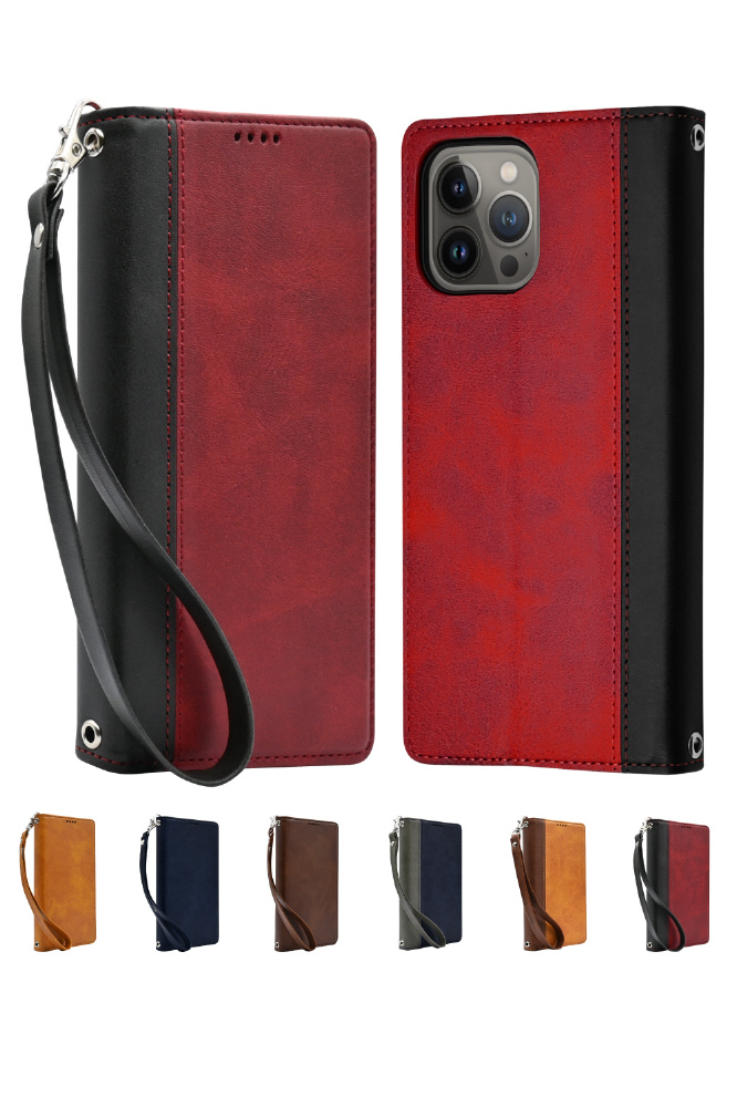 iPhone 13 Pro Max 手帳型 本革調 レザーケース｜の通販はソフマップ[sofmap]