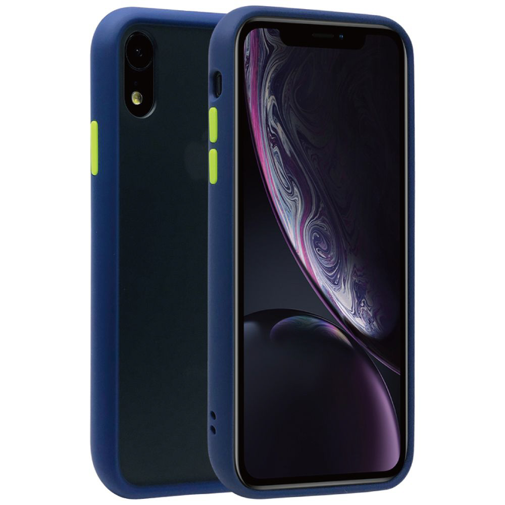 iPhone XR アクティブHYD ケース 米軍MIL GRADE Shizukawill（シズカウィル） ブルー APIPXRACHIDB｜の通販はソフマップ[sofmap]