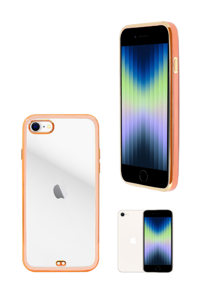 iPhone SE（第3/2世代） 8/7 サイドメッキ加工 クリアケース｜の通販はソフマップ[sofmap]
