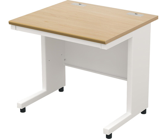 AD 平机 オフィスデスク 800×700 ナチュラル/ホワイト｜の通販はソフマップ[sofmap]